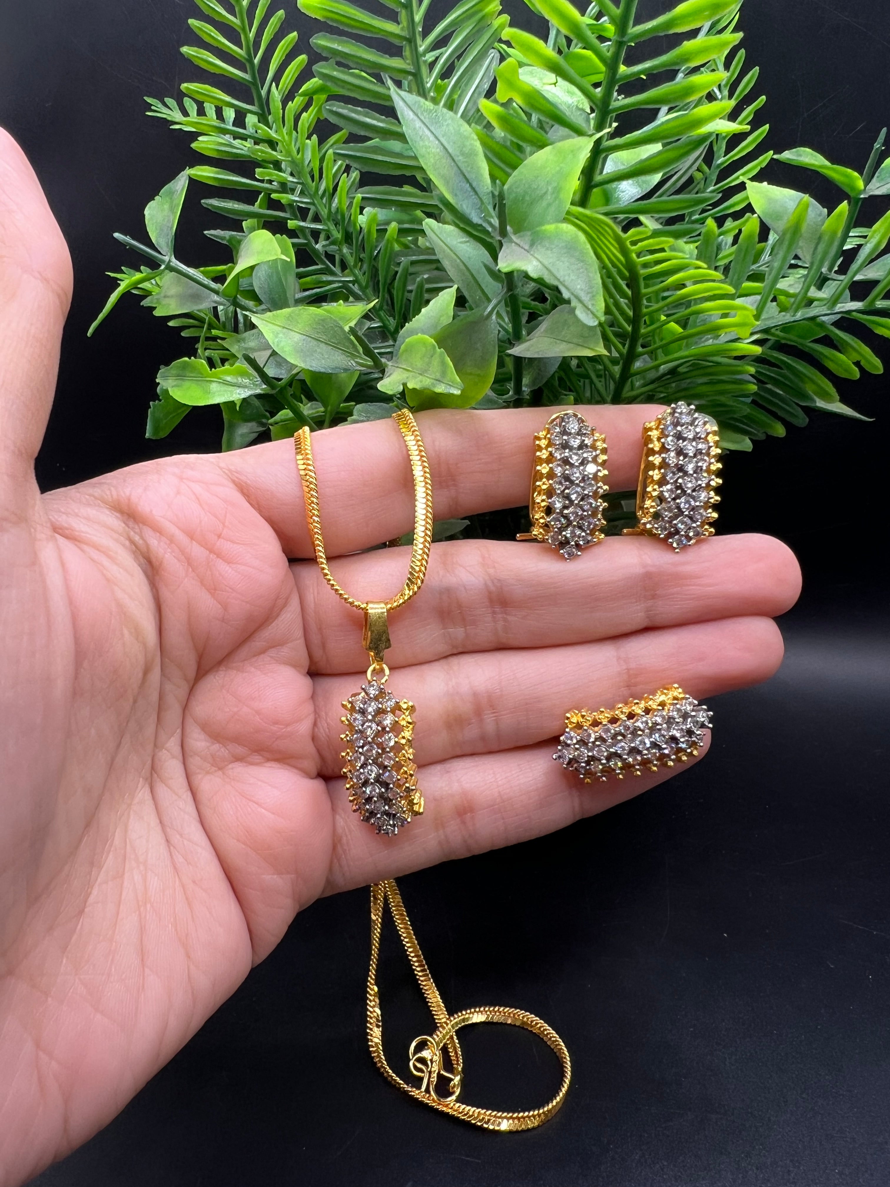 Diamond cut 22k dipped – Fashion Jewllery By Muskan